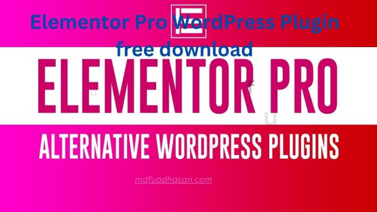 Elementor Pro WordPress Plugin free download